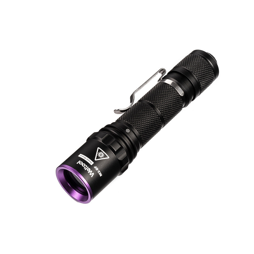 Weltool M2-BF Ultraviolet (UV) Professional Flashlight 365nm Wavelengt ...